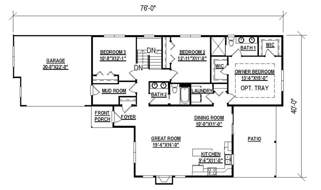 Aspen Creek - Panelized Floor Plan